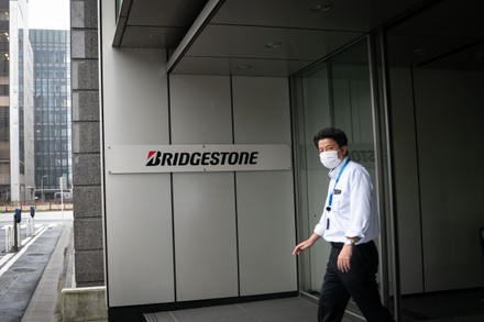 Logo Bridgestone Headquarters Tokyo Japan On Editorial Stock Photo ...