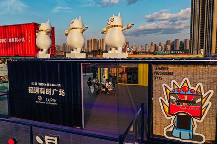 Chinas Largest Container Town Unveiled Shenyang Editorial Stock Photo ...