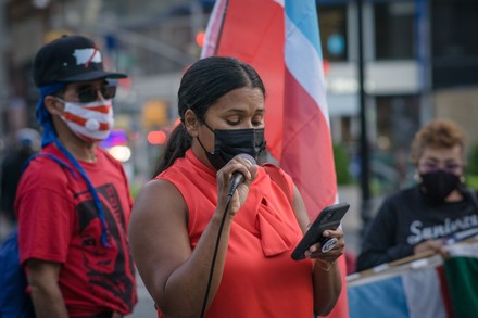 Puerto Ricans Nyc Commemorate Uprising Lares Editorial Stock Photo ...