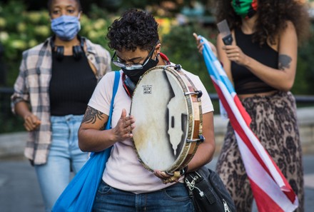 Puerto Ricans Nyc Commemorate Uprising Lares Editorial Stock Photo ...