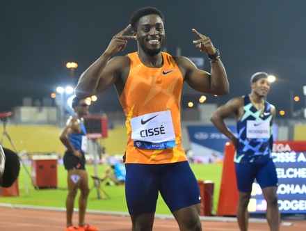 Arthur Cisse Ivory Coast Celebrates Winning Editorial Stock Photo ...