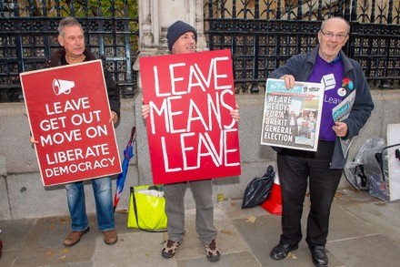 __COUNT__ Brexit Leave Campaign, Westminster, London, UK - 29 Oct 2019 ...