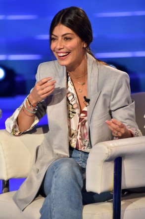 'Domenica in' TV show, Rome, Italy - 27 Sep 2020 Stock Pictures ...
