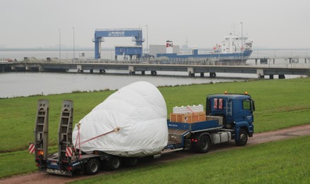 Rhenus Midgard Rollonrolloff Terminal On Weser Editorial Stock Photo ...