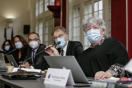 ONCD work session, Paris, France - 28 Sep 2020 Stock Pictures ...