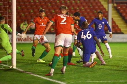 Brett Huxtable Referee During Efl Trophy Editorial Stock Photo - Stock ...