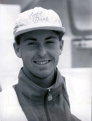 Danny Sapsford Tennis Player 1990 Britains Editorial Stock Photo ...