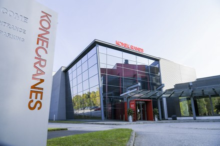 Picture Shows Finnish Industrial Crane Maker Editorial Stock Photo ...