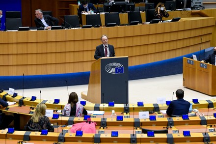 Plenary Session of the newly formed Belgian government, Brussels ...