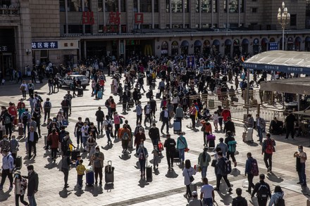 National Day Golden Week in China, Beijing - 02 Oct 2020 Stock Pictures ...
