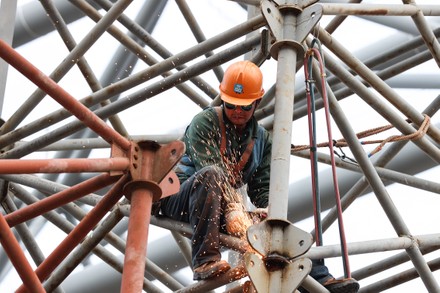 Worker China Construction Eighth Engineering Division Editorial Stock ...