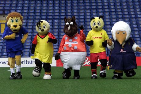 45 Mascots footballer footballers player football Stock Pictures ...