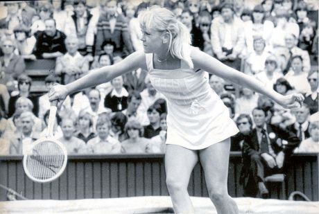 Tennis Player Sue Barker Pictured Action Editorial Stock Photo - Stock Image | Shutterstock