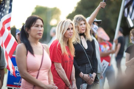 Gina Bisignano Protesters Attend Maga Qanon Editorial Stock Photo ...