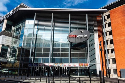 Cineworld Sign Seen Outside Cineworld Building Editorial Stock Photo ...