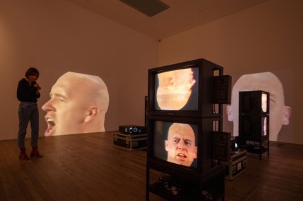 Bruce Nauman Exhibition 7th October 2020 Editorial Stock Photo - Stock ...