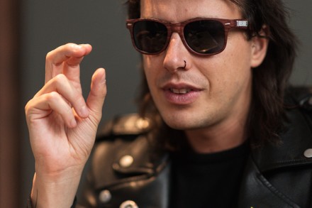 Marco Pogo Singer Austrian Punk Rock Editorial Stock Photo - Stock ...