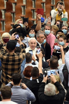 General Papal audience, Paul VI Hall, Vatican City, Italy - 07 Oct 2020 ...
