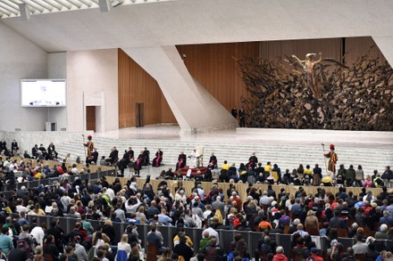 General Papal audience, Paul VI Hall, Vatican City, Italy - 07 Oct 2020 ...