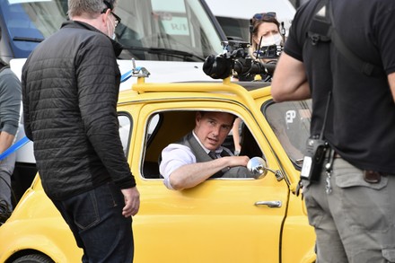 Tom Cruise Fiat 500 Car On Editorial Stock Photo - Stock Image ...