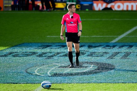 Referee Luke Pearce Prior Kick Off Editorial Stock Photo - Stock Image ...