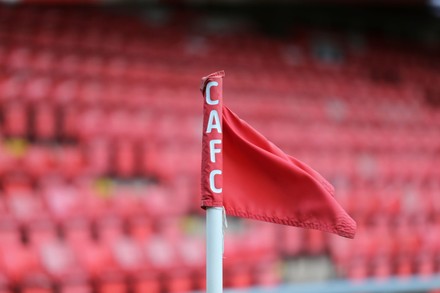 Crewe Alexandra Corner Flag During Efl Editorial Stock Photo - Stock ...
