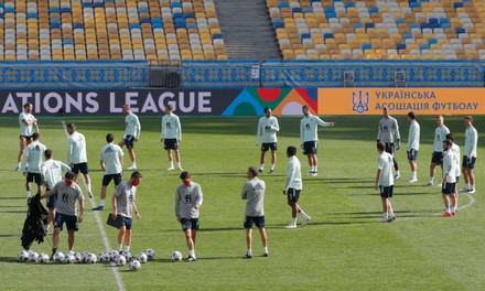 Spains National Soccer Players Attend Teams Editorial Stock Photo ...