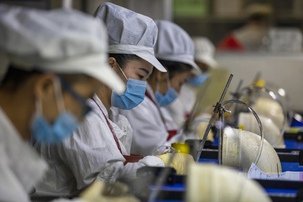 Employees Work Wanxin Optics Resin Lens Editorial Stock Photo - Stock ...