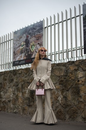Street Style Courtney Trop Editorial Stock Photo - Stock Image ...
