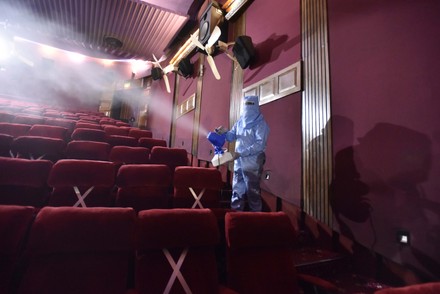 Delite Cinemas All Set Preparations Reopening Editorial Stock Photo ...