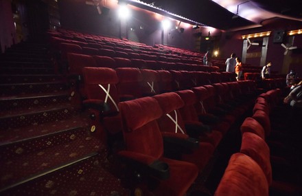 Delite Cinemas All Set Preparations Reopening Editorial Stock Photo ...