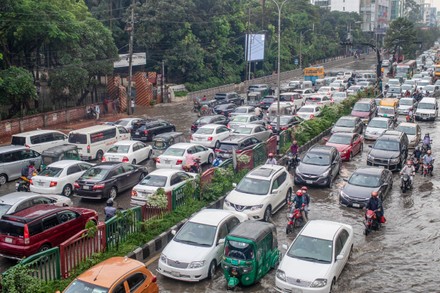 Traffic Jam On Mirpur Road Which Editorial Stock Photo - Stock Image ...
