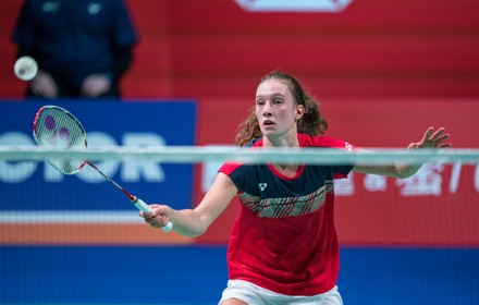 Denmarks Line Christophersen Action During Her Editorial Stock Photo ...