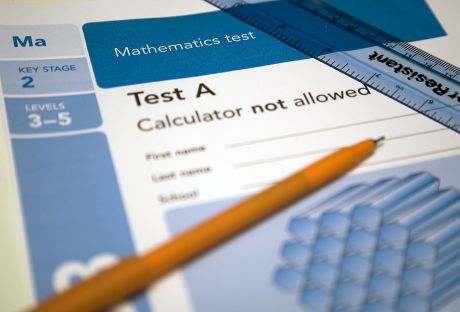 Sats Mathematics Test Exam Paper Editorial Stock Photo - Stock Image ...