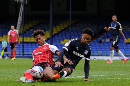 Nathan Ralph Southend Rohan Ince Cheltenham Editorial Stock Photo ...