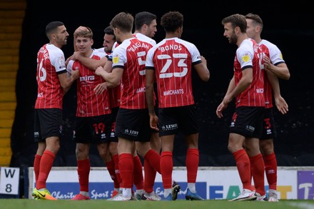 Nathan Ralph Southend Rohan Ince Cheltenham Editorial Stock Photo ...