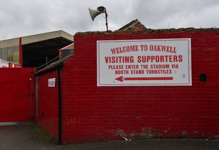 Sign Visiting Supporters Displayed On Wall Editorial Stock Photo ...