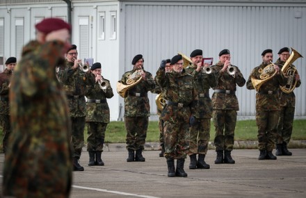 Hanover Army Band Heeresmusikkorps Plays During Editorial Stock Photo ...