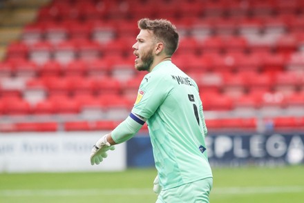 Travis Johnson Crewe Alexandra During Warm Editorial Stock Photo ...