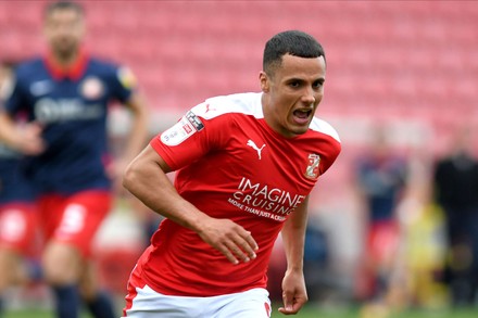 Swindon Forward Tyler Smith 9 During Editorial Stock Photo - Stock ...