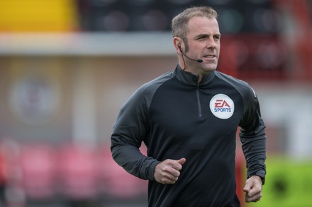 Stuart Butler Assistant Referee Warming Ahead Editorial Stock Photo ...