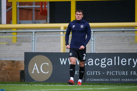 Ryan Fallowfield Harrogate Town Warm During Editorial Stock Photo ...