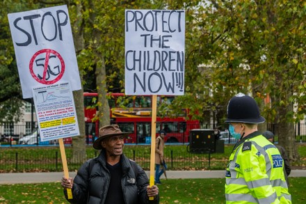 Stand up X protest, for peoples right and against vaccinations, 5G and ...
