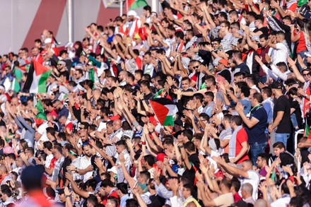 Palestine Soccer Fans Show Their Supports Editorial Stock Photo - Stock ...