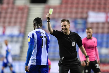 Referee Ross Joyce Smiles He Shows Editorial Stock Photo - Stock Image ...