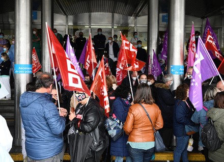 Paramedics Attend Rally Defense Public Health Editorial Stock Photo ...