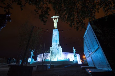 Urban Projection Mapping On Fort Citadella Editorial Stock Photo ...