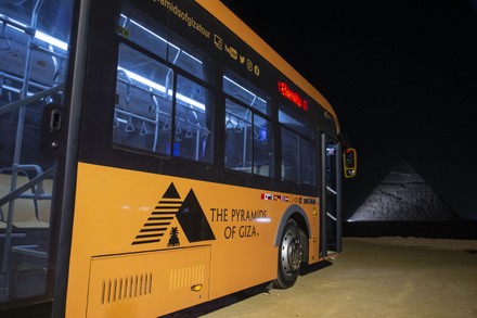 New Electric Bus That Will Be Editorial Stock Photo - Stock Image ...