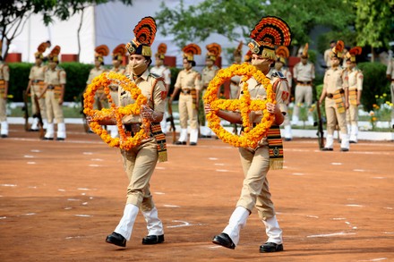 Madhya Pradesh Police Officers Prepare Lay Editorial Stock Photo ...