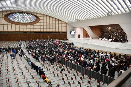 General Papal audience, Paul VI Hall, Vatican City, Italy - 21 Oct 2020 ...